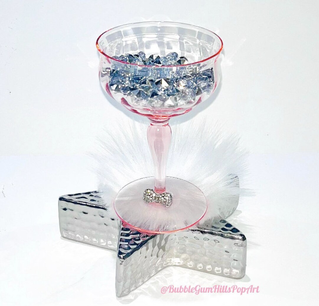 Diamond Pink Champagne Pop Art Collection, Fun, Glamorous Old Hollywood ...