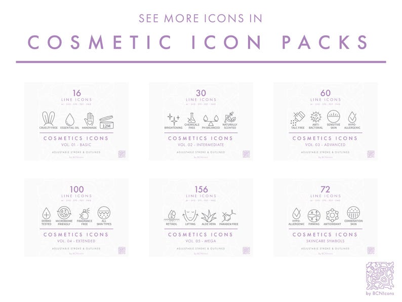 Uneven Skin Line Icon SVG, Blemished Skin Types Cosmetics Packaging ...