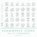 Ecommerce Symbols Vol. 02 Intermediate Icon Pack SVG, Minimalist ...