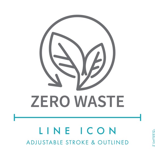 Zero Waste Symbol Svg - Etsy