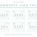 Ecommerce Symbols Vol. 02 Intermediate Icon Pack SVG, Minimalist ...