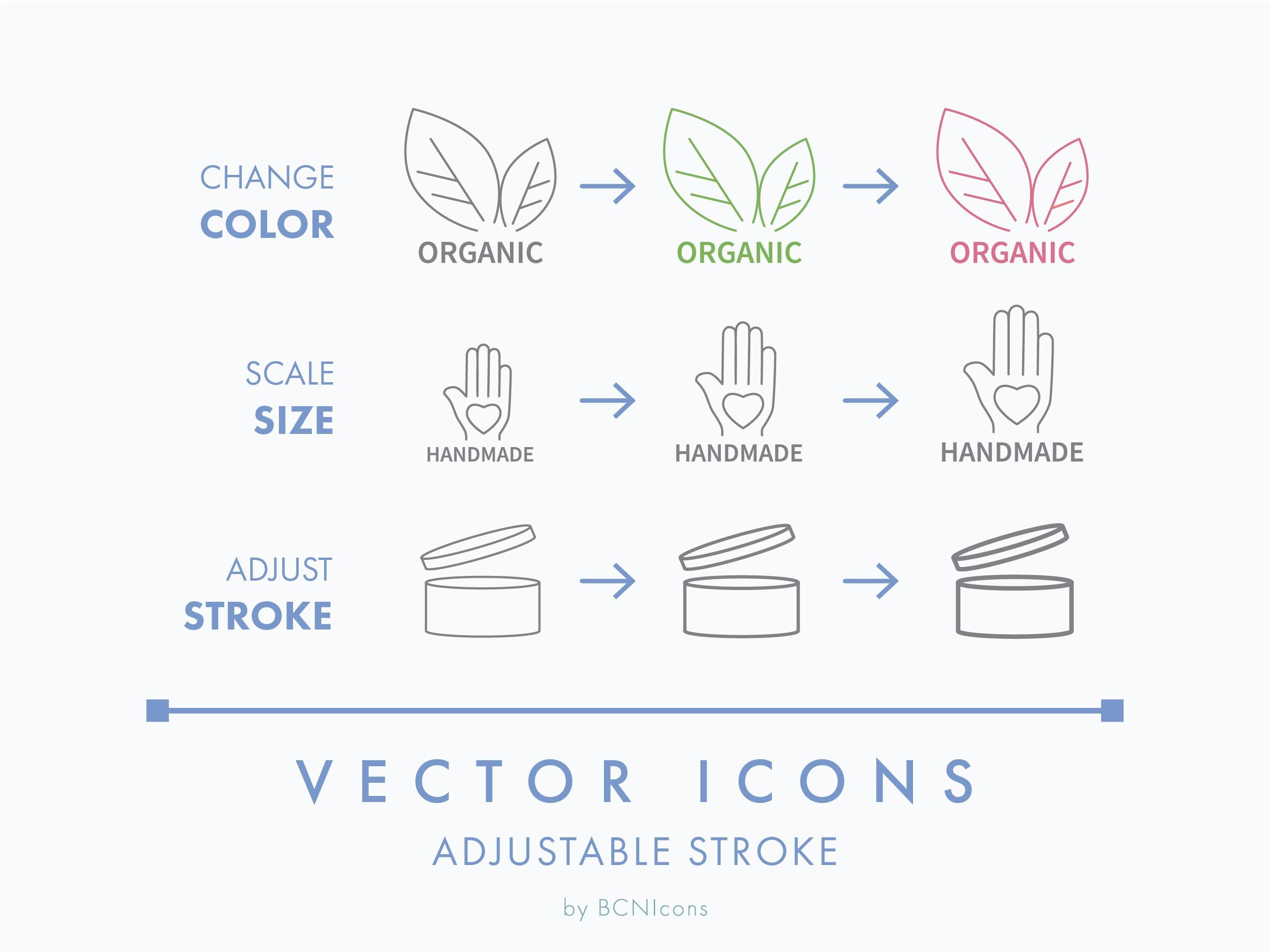 Wool Types Symbols Line Icons Pack SVG, Textile Animal Fiber ...