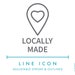 Locally Made Line Icon SVG, Minimalist Locally Grown Eco Friendly ...