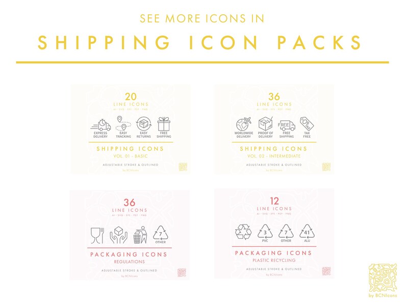 Fast Delivery Ecommerce Shipping Line Icon SVG, Minimalist Order ...