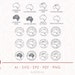 MADE IN AUSTRALIA Badge Line Icons Pack Svg, Australian Made Logo ...