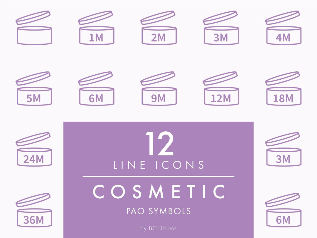 PAO SYMBOL Line Icons Pack Svg, Minimalist Packaging Icon Bundle PNG ...