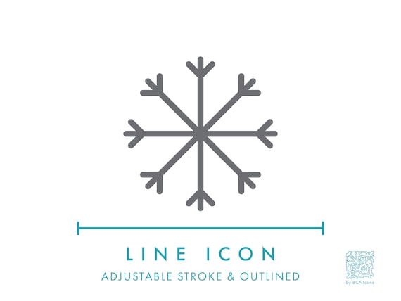 Keep Refrigerated Shipping Line Icon SVG Minimalist Product - Etsy