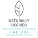 Naturally Derived Line Icon SVG, Minimalist Bio Natural Cosmetics ...