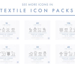 Spandex Fiber Material Line Icon SVG, Minimalist Synthetic Stretch ...