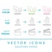 Low Sugar Line Icon SVG, Minimalist Low Calories Natural Diet Food ...