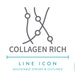 Collagen Rich Line Icon SVG, Minimalist High Protein Nutrition Food ...