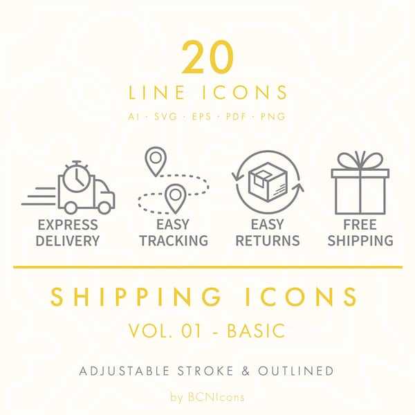 Basic Symbols Icon - Etsy