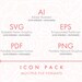 PLASTIC RECYCLING Line Icons Pack Svg Minimalist Packaging - Etsy