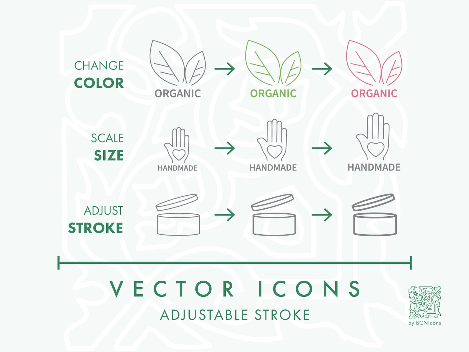 Business Features Symbols Line Icons Pack SVG, Minimalist Small ...