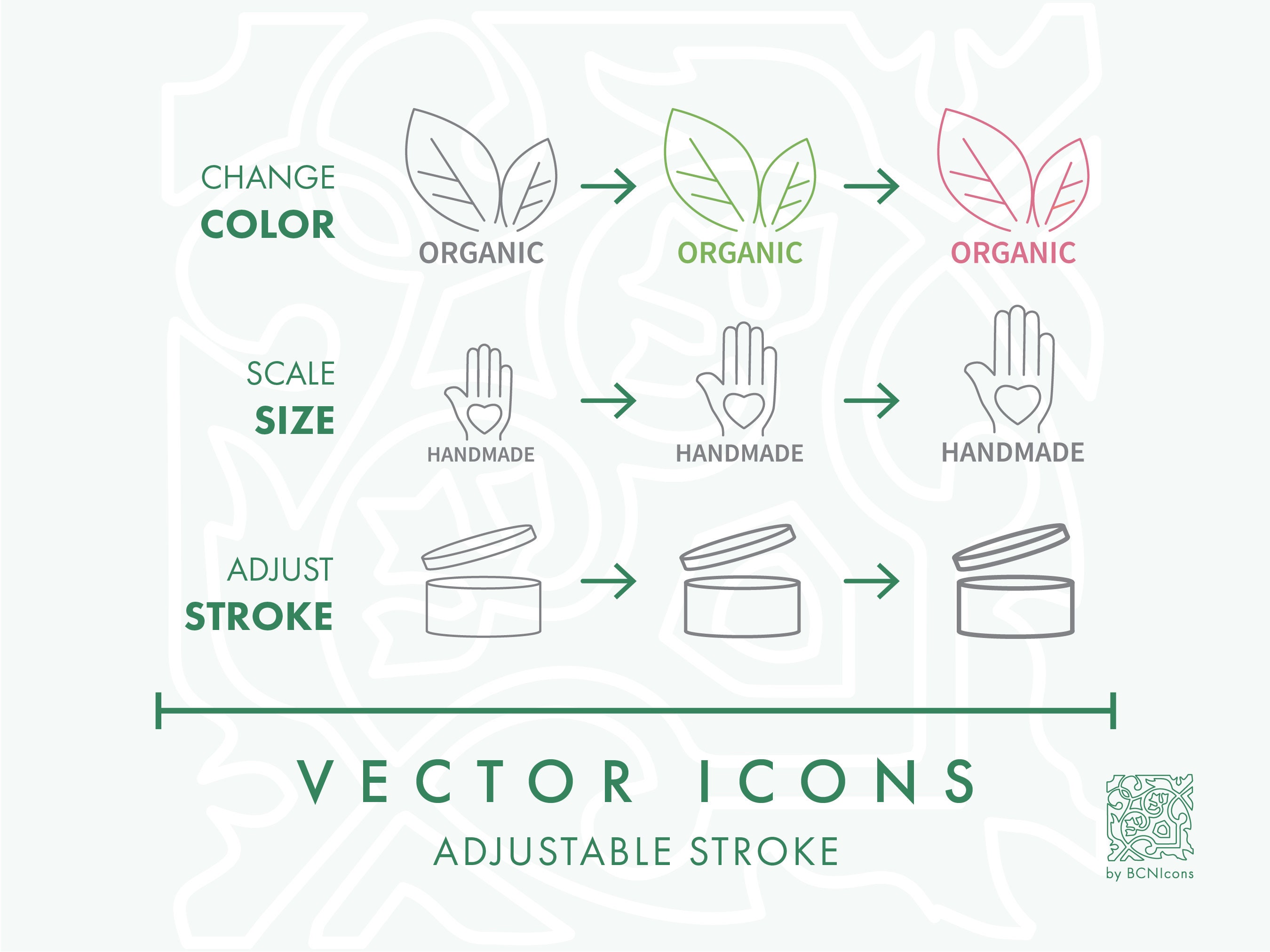 Business Features Symbols Line Icons Pack SVG, Minimalist Small ...