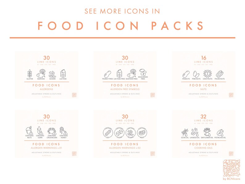Walnuts Line Icon SVG, Minimalist Nuts Ingredient Food & Cosmetics Clip ...