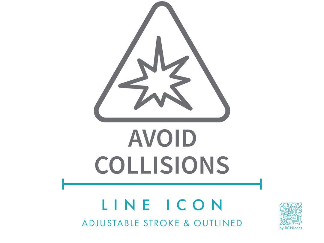 Avoid Collisions Jewelry Care Line Icon SVG, Minimalist Avoid Scratches Jewellery Care ...