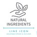 Natural Ingredients Line Icon SVG, Minimalist Natural Food and Beverage ...