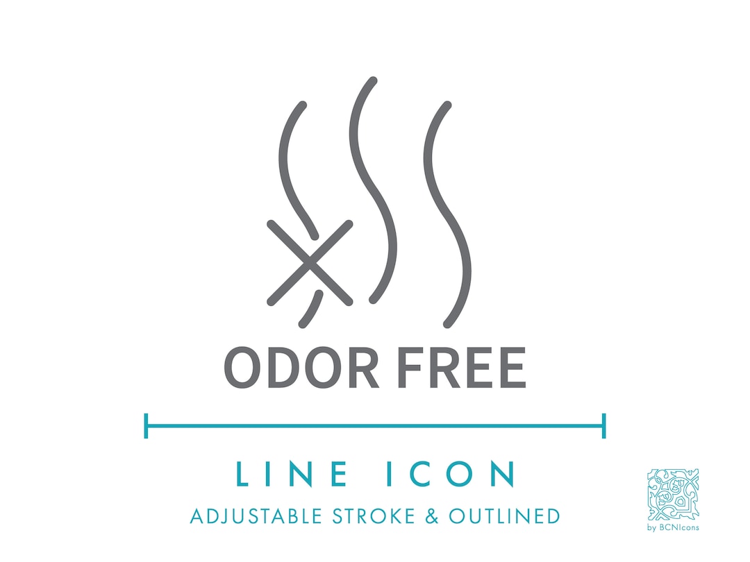 Odor Free Skincare Line Icon SVG, Fragrance Free Natural Product ...