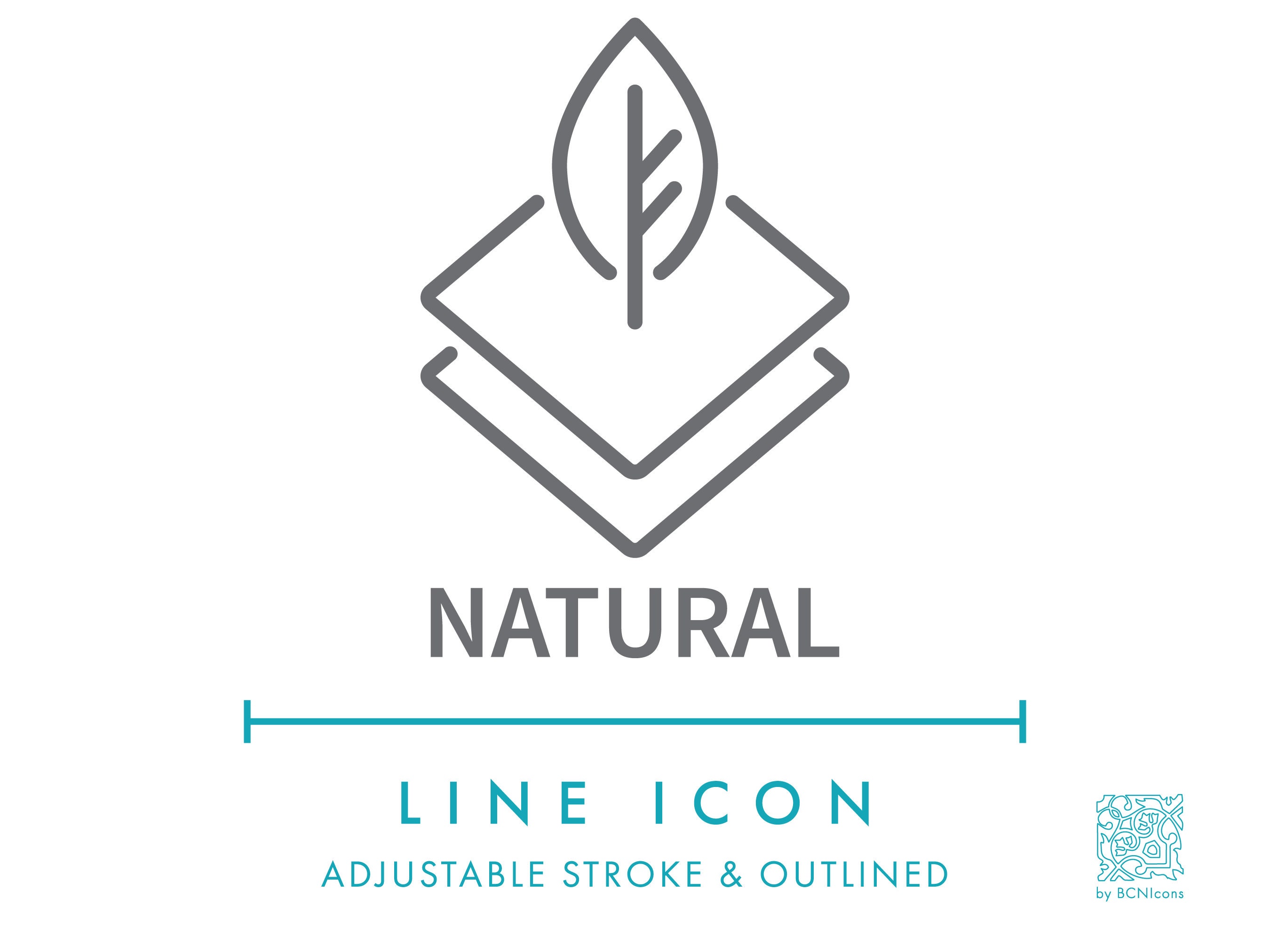 Natural Textile Material Line Icon SVG, Minimalist Eco Friendly Fabric ...