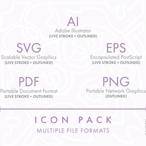 MEGA PACK: Cosmetics Packaging Symbols Vol. 05 Line Icons Set SVG ...