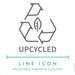 Upcycled Line Icon SVG, Minimalist Eco Friendly Recycled Product ...