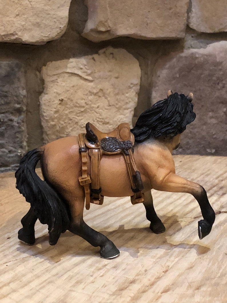 Schleich Western Saddle and Flank Strap Repaint Set - Etsy