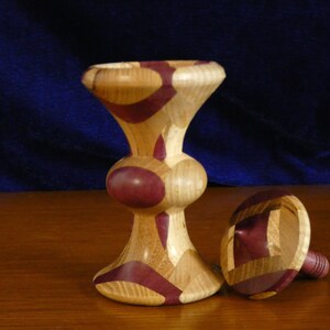 Spinning Top and Its Stand in Wooden Assembly, Paperweight, Collection ...