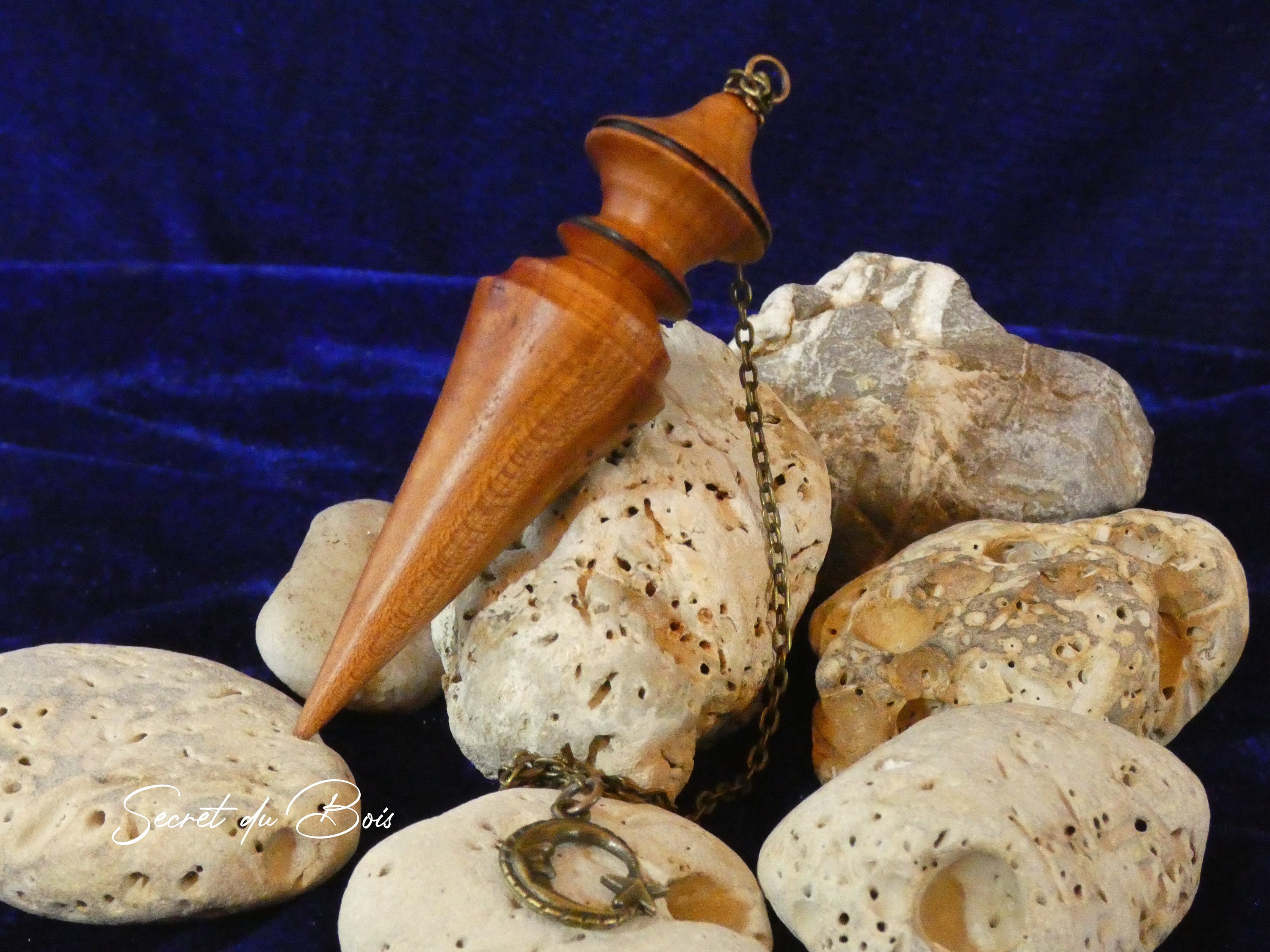 Cherry Wood Divinatory Pendulum, Turned Wood Dowsing Pendulum. - Etsy UK