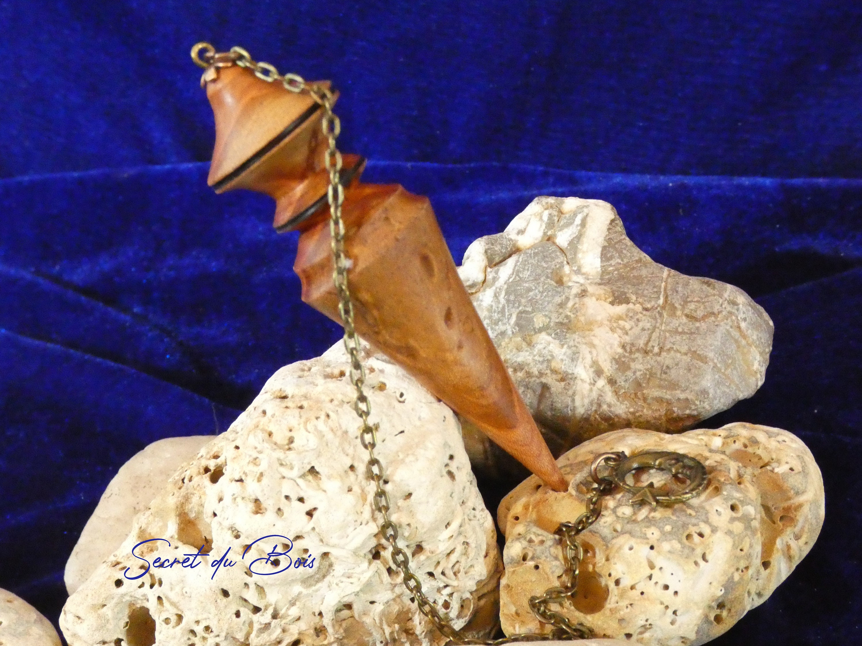 Cherry Wood Divinatory Pendulum, Turned Wood Dowsing Pendulum. - Etsy UK