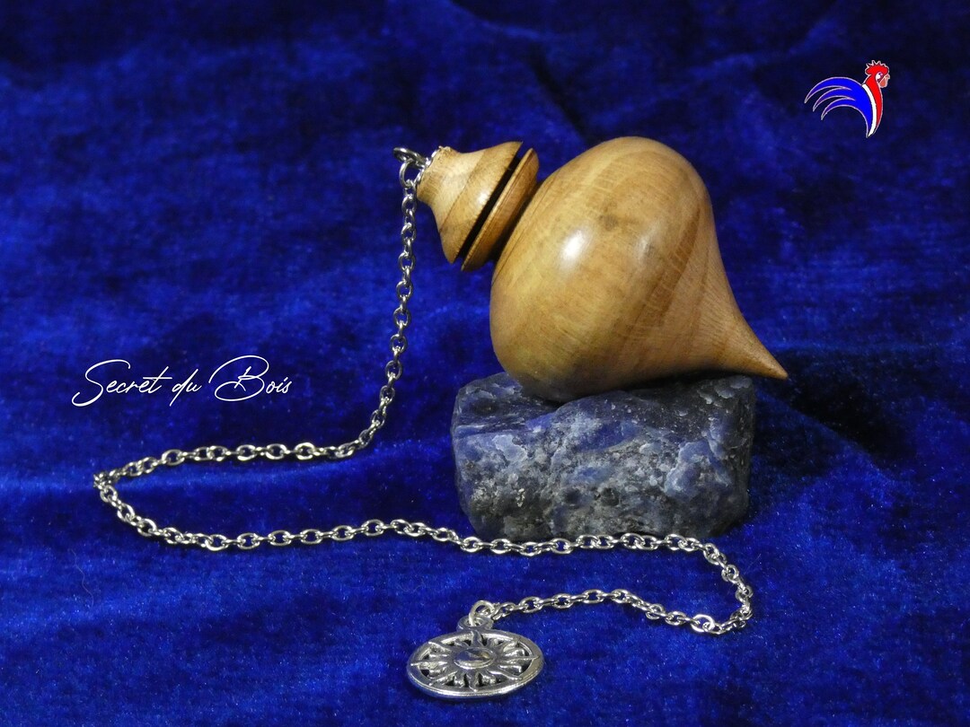 Lagestremia Wooden Divinatory Pendulum Turned Wooden Dowsing - Etsy