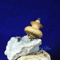 Spinning Top and Its Stand in Wooden Assembly, Paperweight, Collection ...