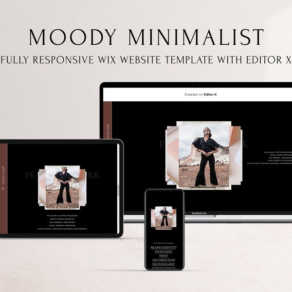Wix Editor X Templates Etsy