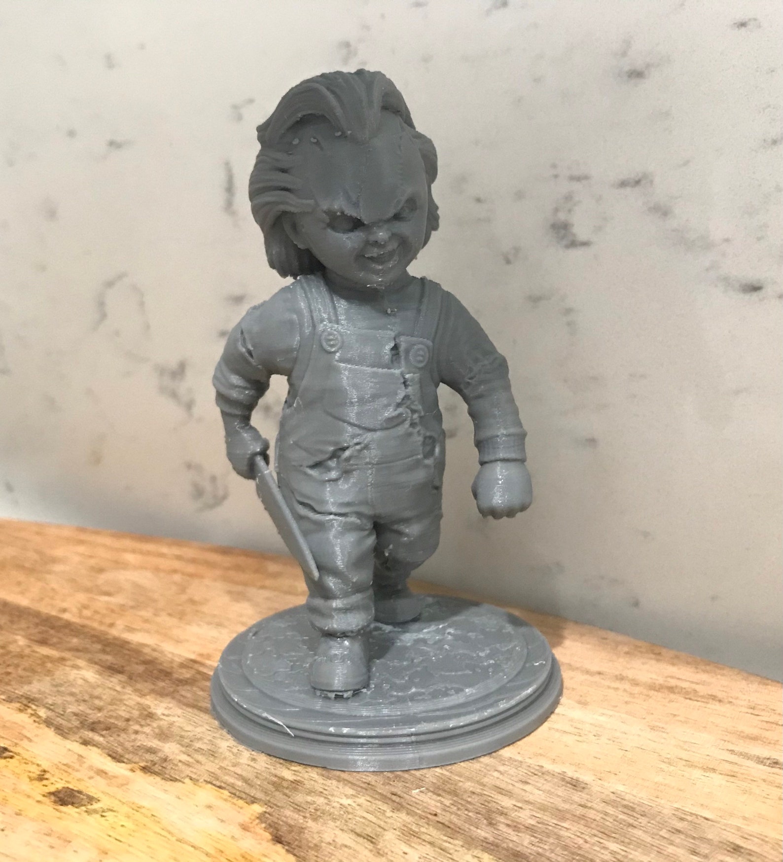 Chucky Statue Made to order Many colors available 3D | Etsy