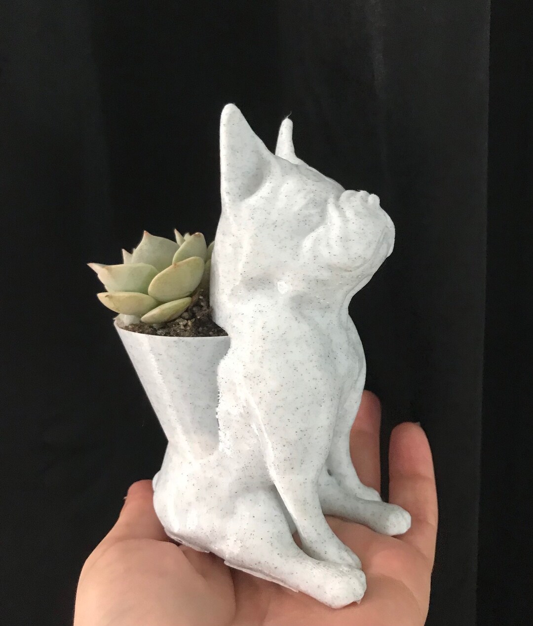Frenchie Planter French Bulldog Pot NEW Unique Frenchie - Etsy
