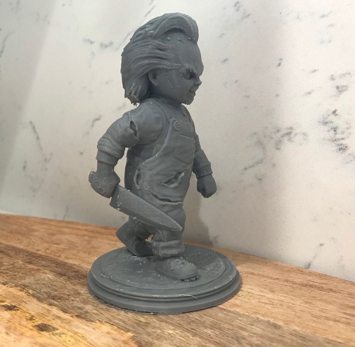 Chucky Statue Made to Order Many Colors Available 3D | Etsy