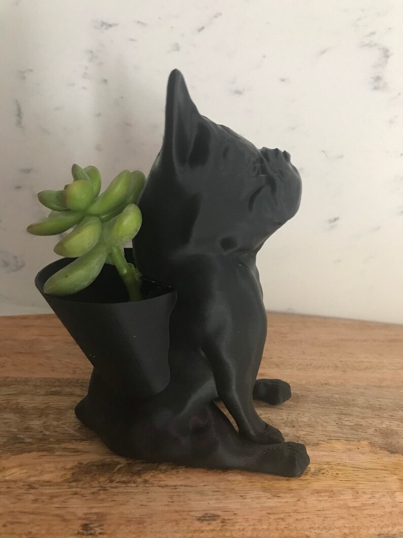 Frenchie Planter French Bulldog Pot NEW Unique Frenchie - Etsy