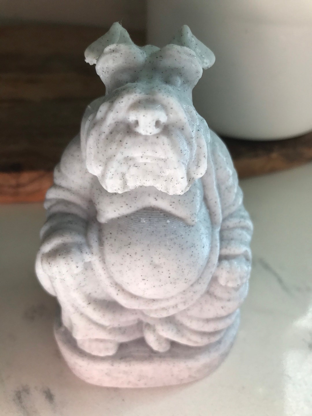 Schnauzer Buddha Schnauzer Figurine Schnauzer statue Schnauzer unique ...