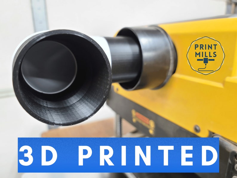 DW735 (dw735x) Dewalt Planer 90 Degree Vacuum Adapters Transitions to 2 ...