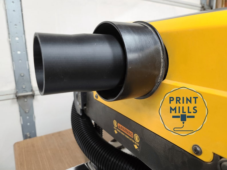 DW735 dw735x Dewalt Planer Vacuum Adapter Transitions to 2.5 Shop-vac ...