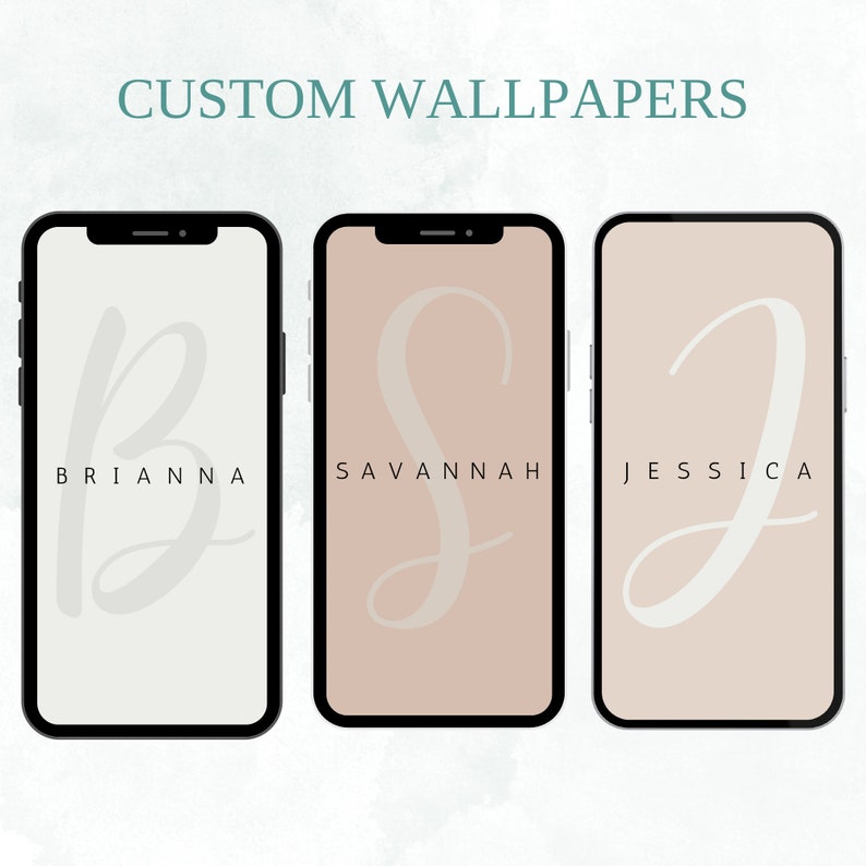 Custom Phone Wallpaper Digital Download iPhone Wallpaper - Etsy