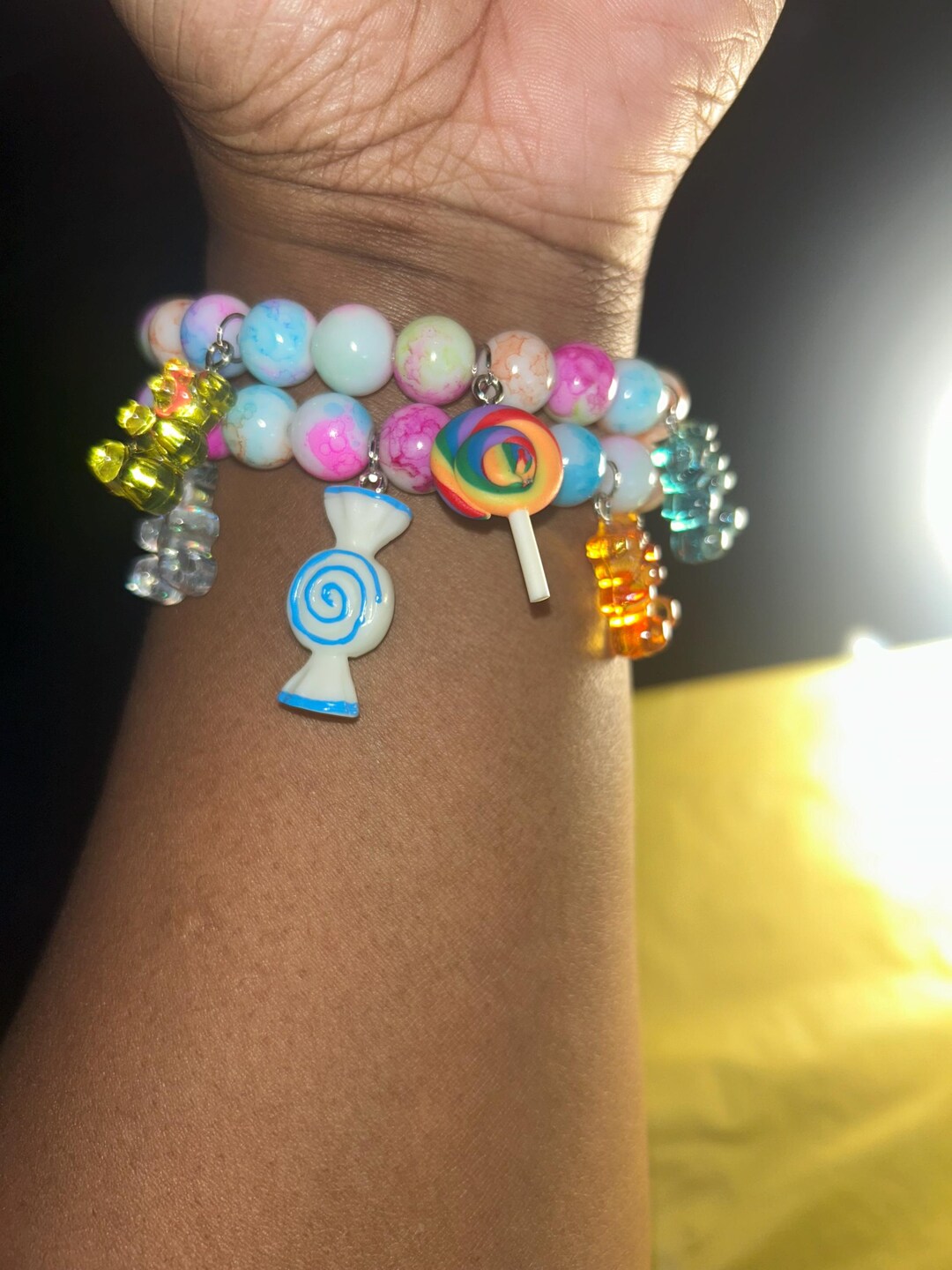 Candy Themed Bracelet Set - Etsy