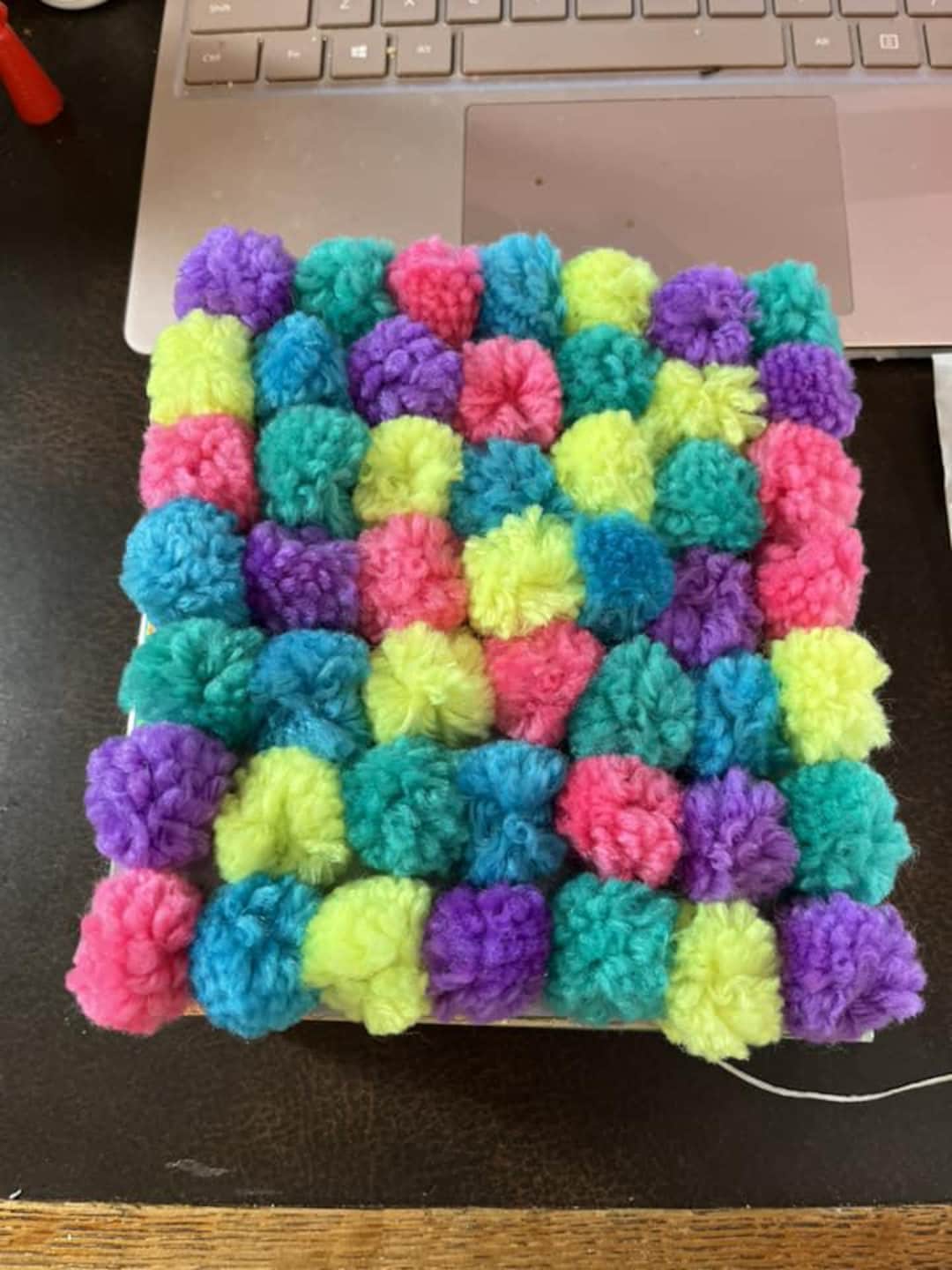 Junk Journal Pom Poms - Etsy