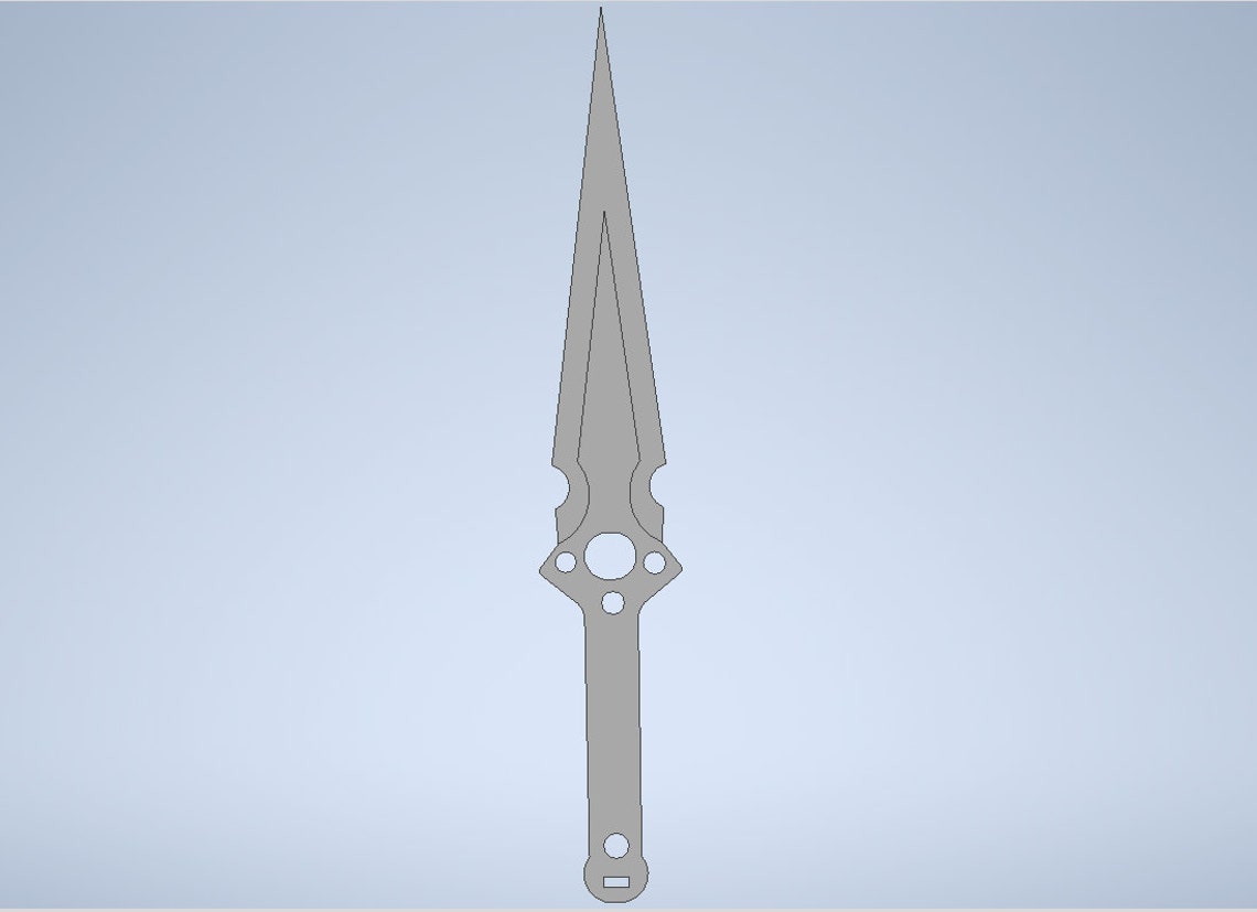 3D Printed Persona 5 Joker Knife .stl File - Etsy