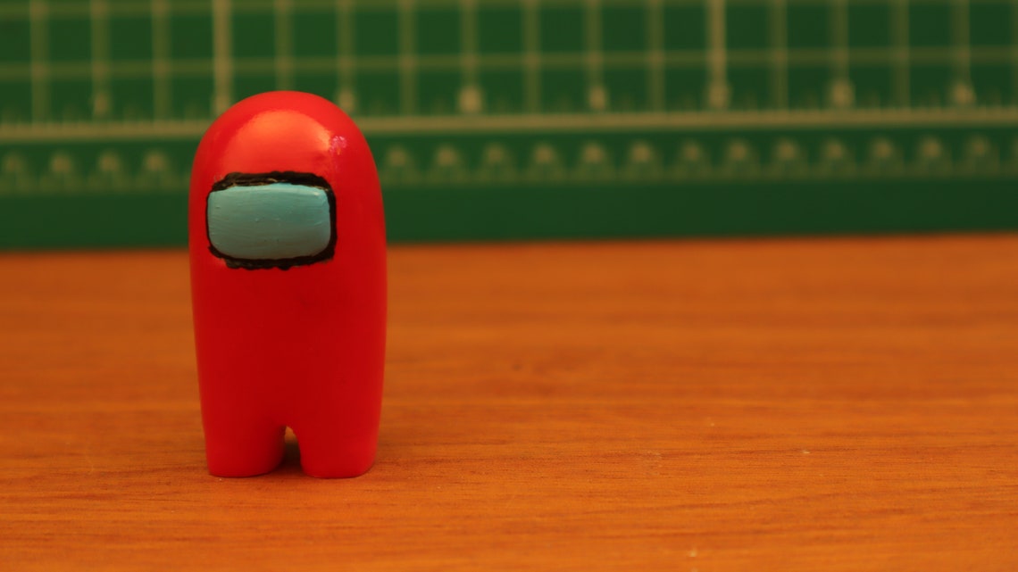 Among Us Thicc Booty Knick Knack Among Us Desk Friend Among Etsy