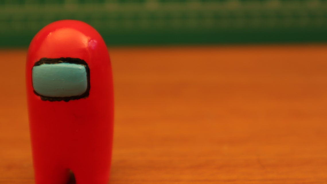 Among Us Thicc Booty Knick Knack Among Us Desk Friend Among Etsy