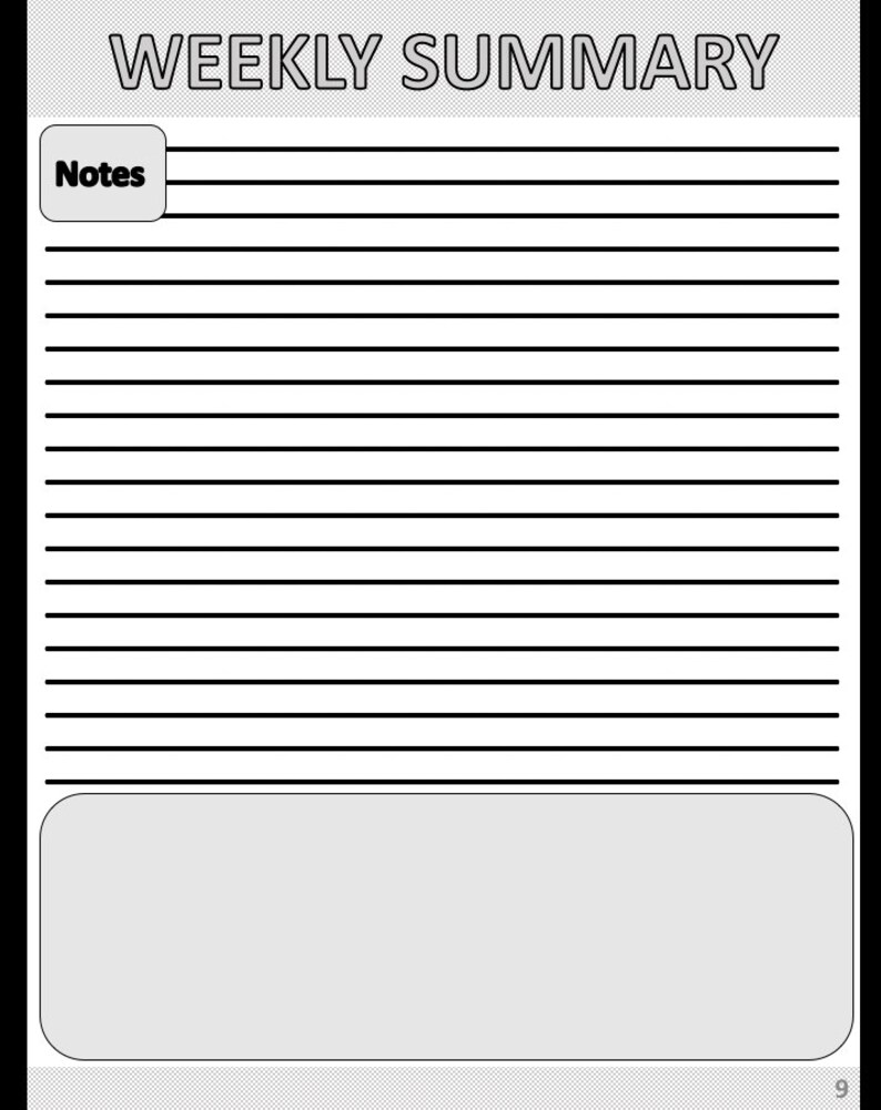 Dream Journal - Printable - Weekly Personal Dream Journal Template With ...