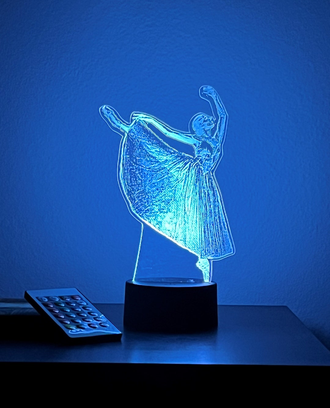 Ballerina Night Light/dancer Nightlight/ballerina LED Lamp/nursery LED ...