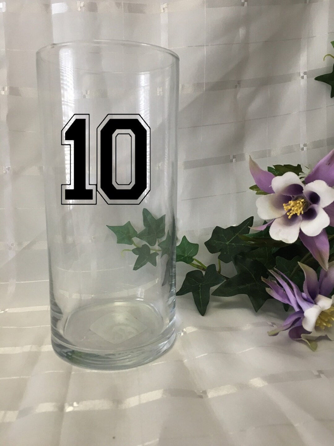 Wedding Table Numbers - Sports Font - DIY Vinyl Table Numbers (WA-1007 ...