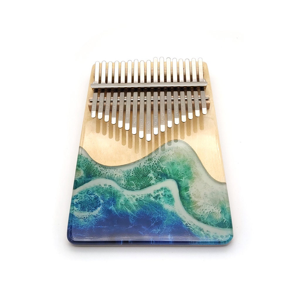 Handmade Kalimba Blue Ocean Luminous Finger Instruments Gift - Etsy